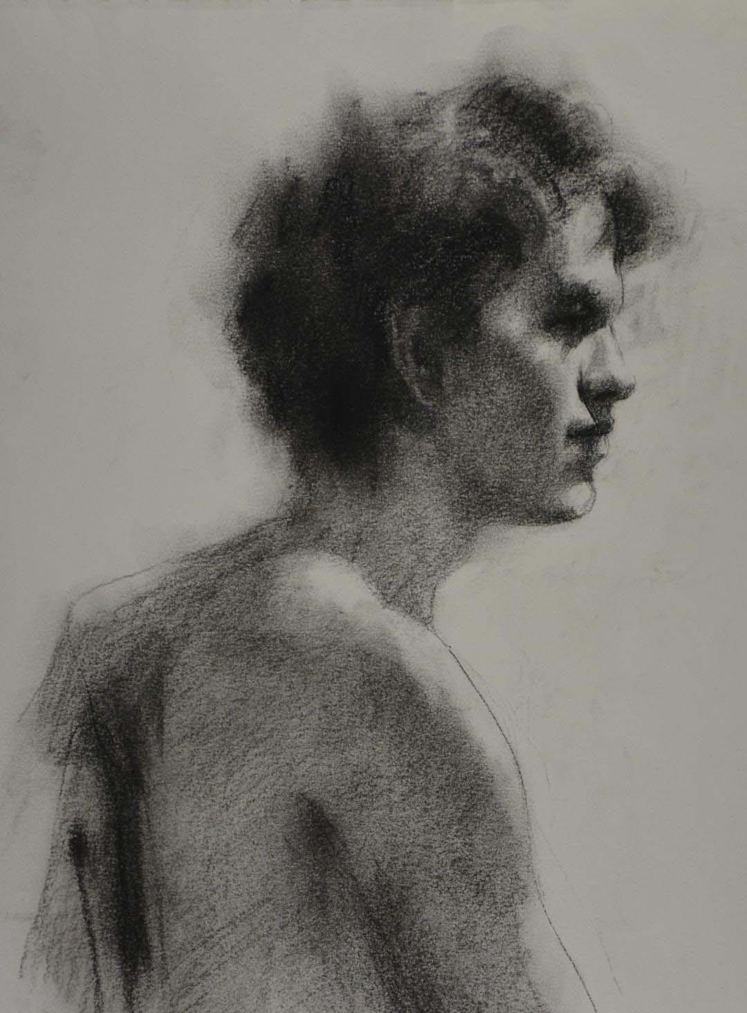 Drawing in Charcoal with Carol Tarzier_ Wednesdays 1-4 pm_ Jan 10 -Feb ...